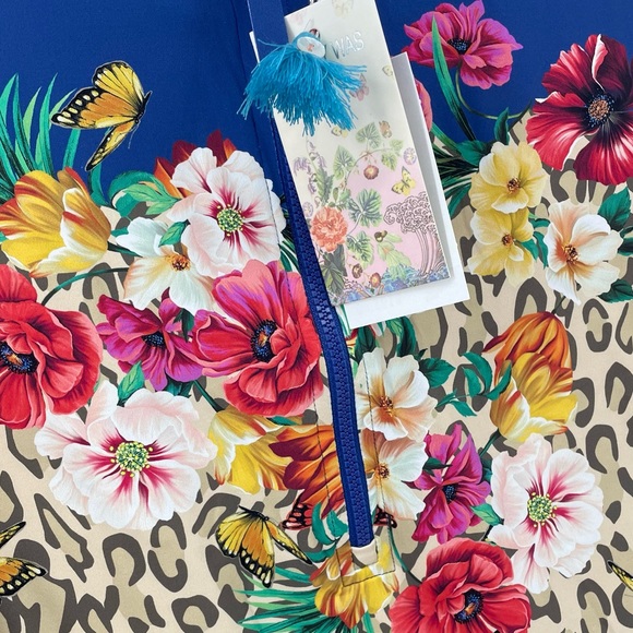 Johnny Was | Swim | Johnny Was Mayflower Short Sleeve Surf Shirt Rash ...